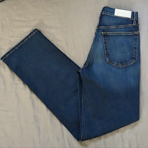 Re/Done | Jeans | Redone 9s High Rise Loose Jeans Deep Faded Blue ...